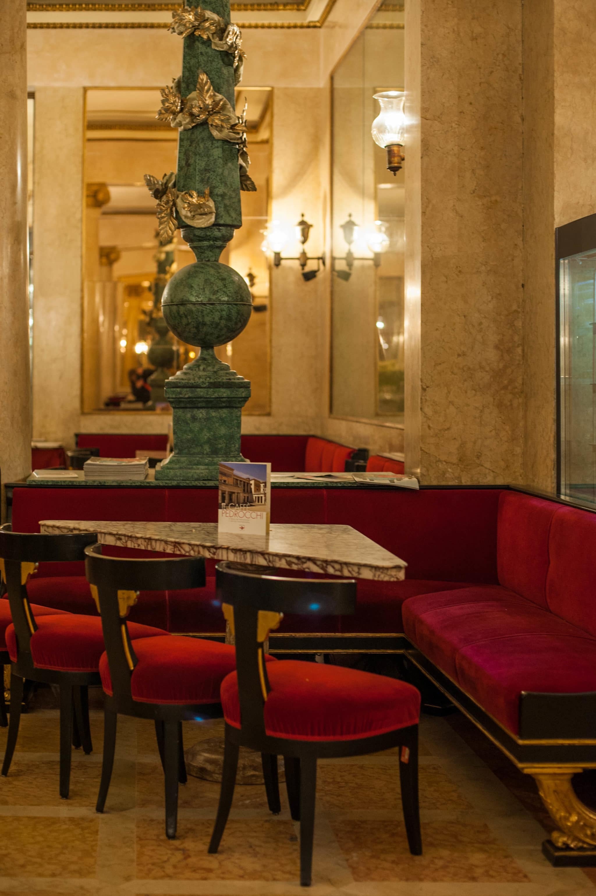 Caffè Pedrocchi in Padua & das Geheimnis der grünen Crème