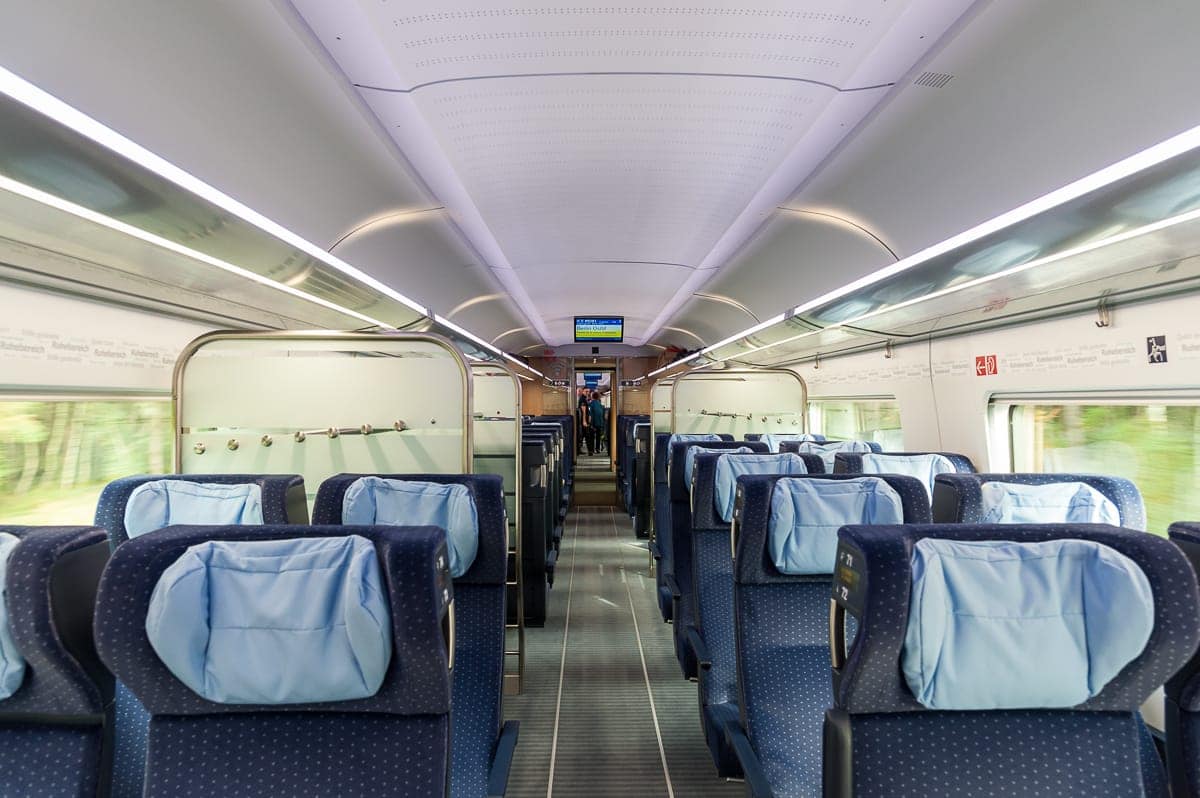 Probefahrt mit dem neuen ICE4 der Deutschen Bahn - Testbericht