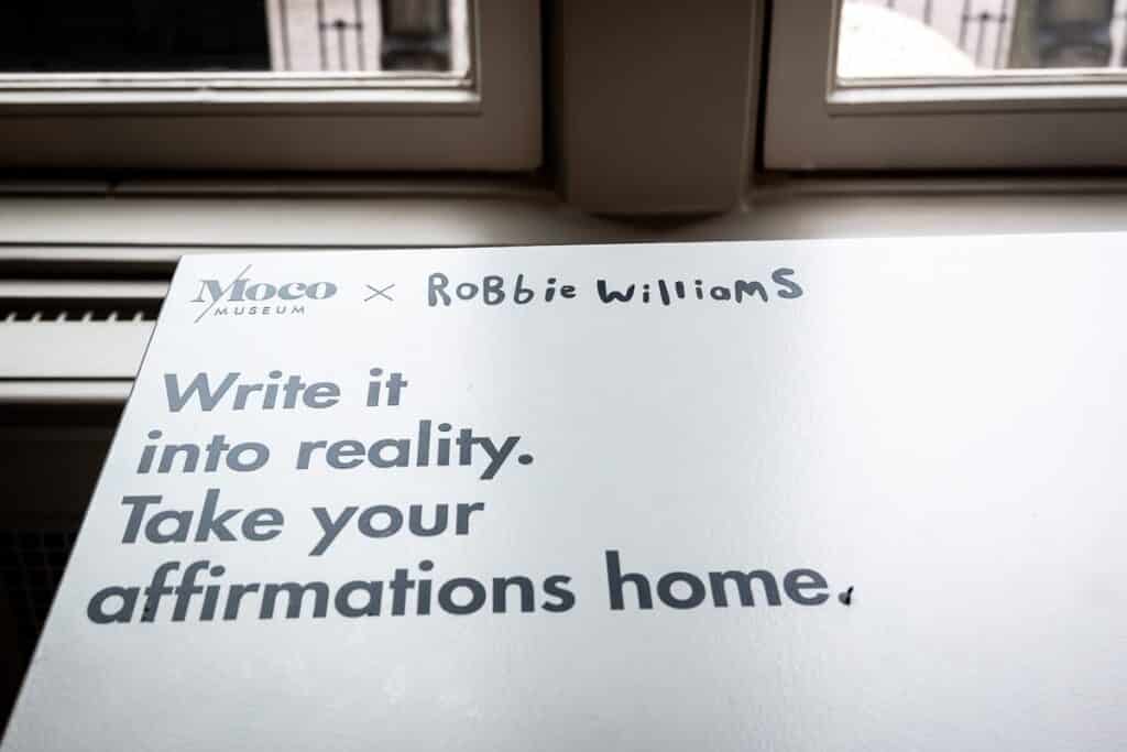 Moco Museum x Robbie Williams, Amsterdam